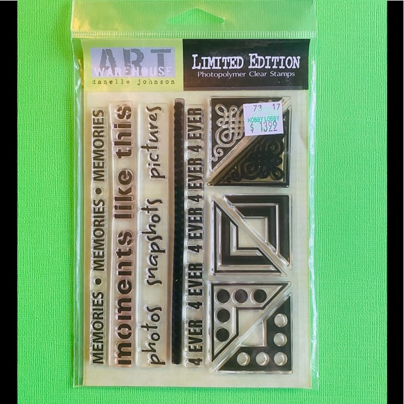 Art Warehouse | Office | New Border Corner Stamp Sets | Poshmark